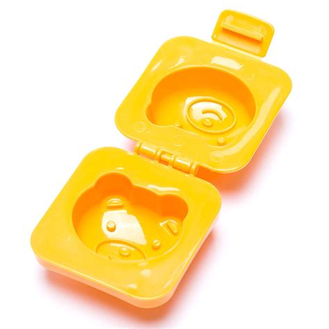 2pcs Boiled Egg Mold Cute Cartoon 3d Egg Ring Moul Grandado