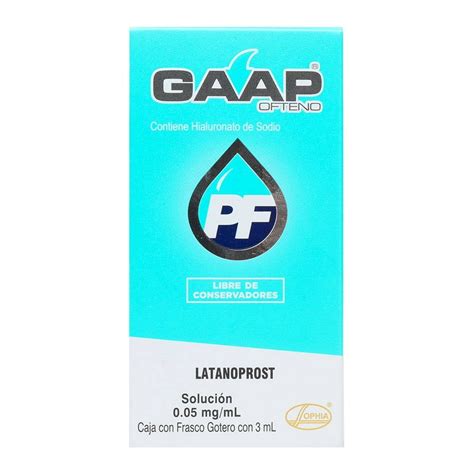 Gaap Ofteno 0 05 Mg Ml Frasco Gotero 3 Ml Walmart