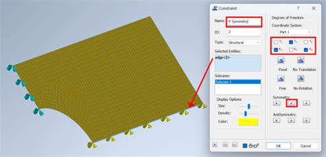 Inventor Nastran 으로 해보는 쉘 요소 대칭 모델링