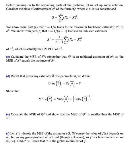 Solved Let X Xn Be A Random Sample Of Size N From The Chegg