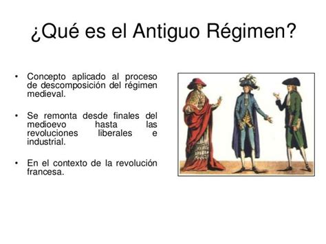 El Antiguo Régimen