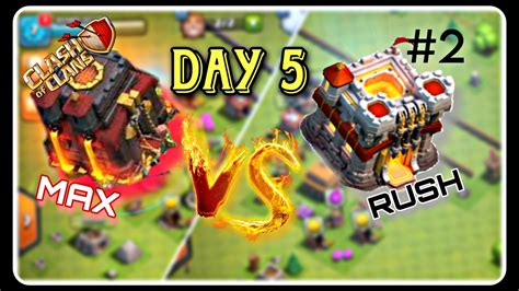 Rush V S Max Ep No Clash Of Clans Rush Karna Chahie Ya Nahin Coc Youtube