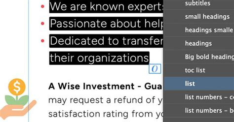 Veerles Blog 40 Bulleted And Numbered Lists In Adobe Indesign