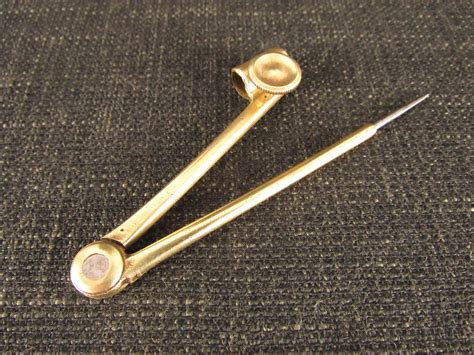Vintage Brass Drawing Compass Sold