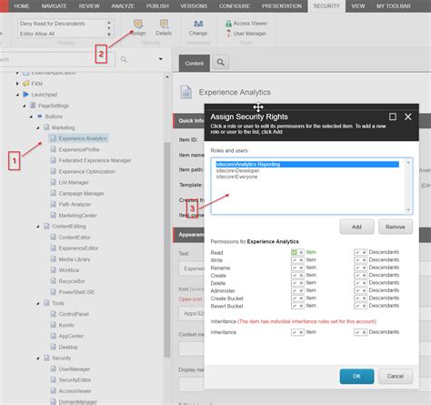 Security How To Manage Access Rights For Speak Ui Application Which