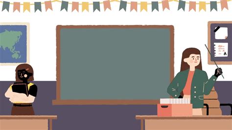 Classroom Orientation Education Presentation In Colorful Illustration Style Pptx