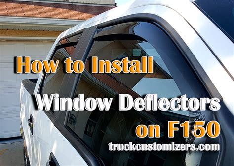 Window Deflectors How To Install At Jade Stainforth Blog