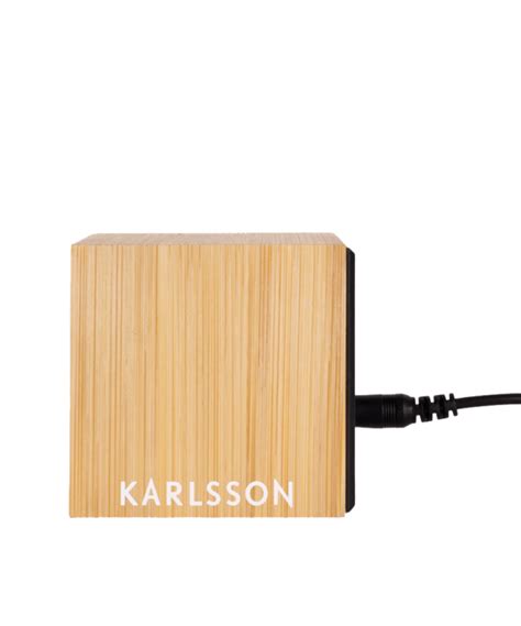 Karlsson Mini Cube Alarm Clock Clocks Ts For Men T Ideas Nz