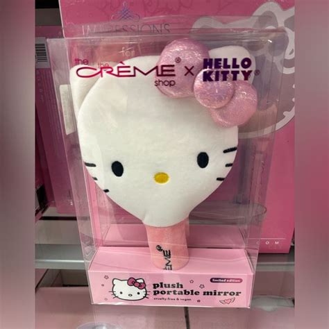 Hello Kitty Plush Mirror The Creme Shop