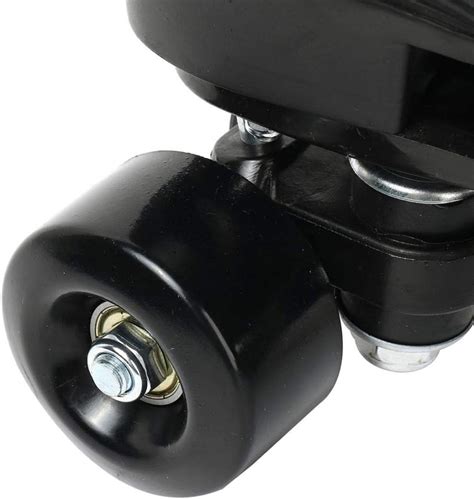 Buy Roller Skates Pu Leather High Top Roller Skates Four Wheel Roller