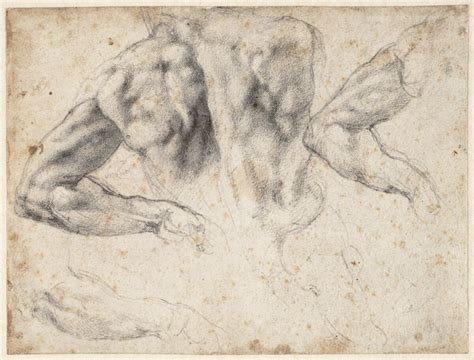 At The Getty Museum Glorious Michelangelo Drawings On Exhibition Los