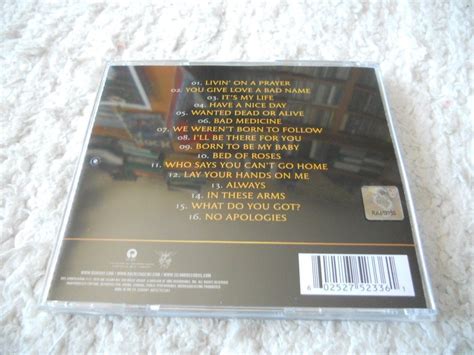 Bon Jovi Greatest Hits Cd Meghosszabbítva 3357217061 Vaterahu