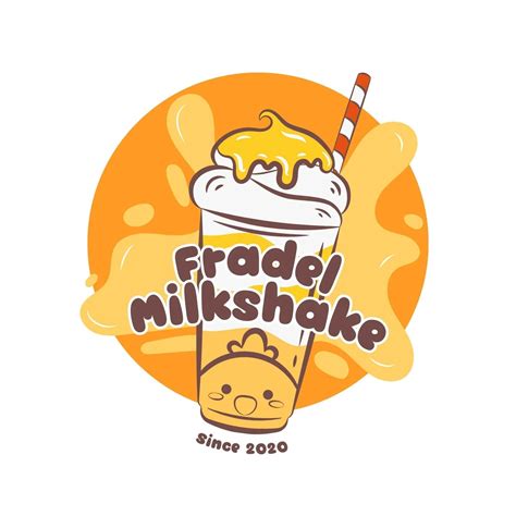Template Logo Templates Logo Design Mango Milkshake