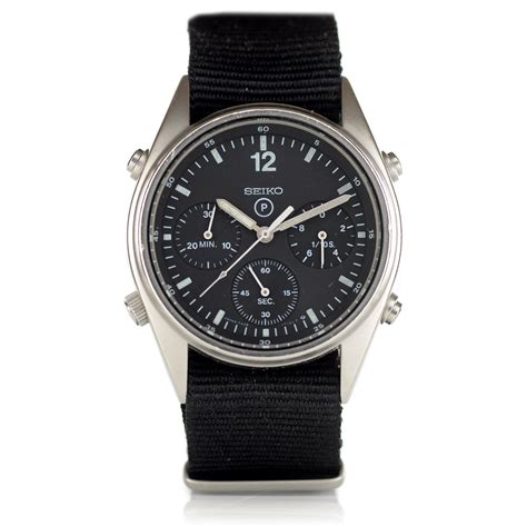 Seiko Raf Issued Chronograph Mr Jones Watches