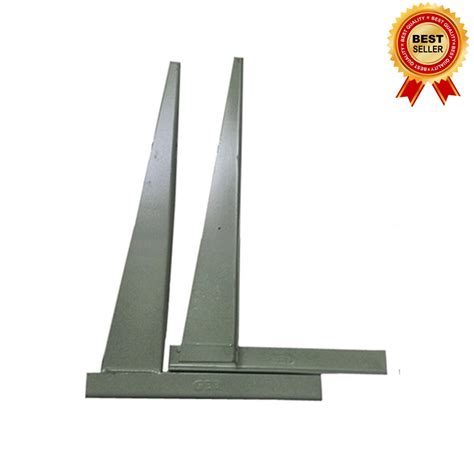 【2pcs】aircond Outdoor Bracket Unit Stand Installation Condenser Brackets Kaki Besi Dinding Skul