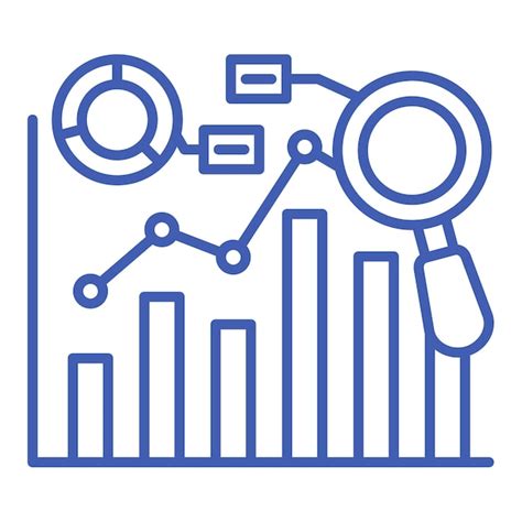 Premium Vector Predictive Chart Icon