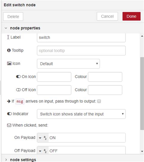 2152 Switch Node Switch Icon Does Not Show The On State Of Input When All Dashboards Are
