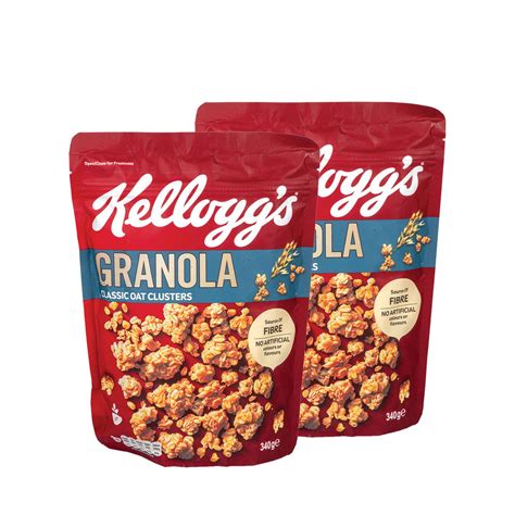 Kelloggs Classic Oat Cluster Granola 2 X 340g Online At Best Price
