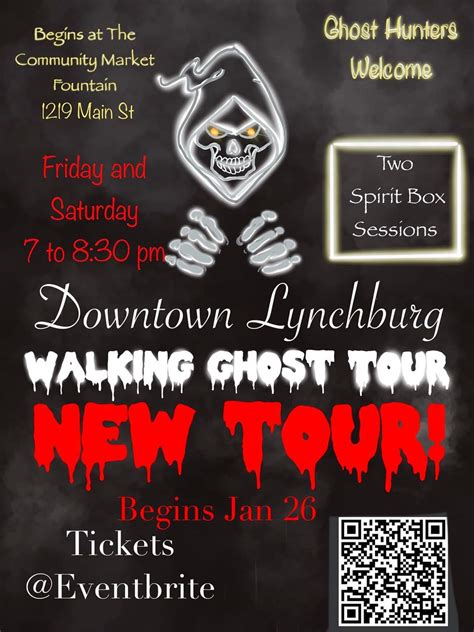 Downtown Lynchburg Walking Ghost Tour LYH Lynchburg Tourism