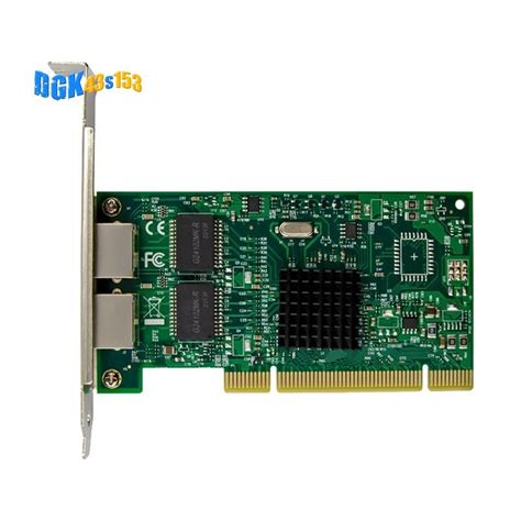 ST PCI Network Card Dual Port Gigabit Network Card I Chip Desktop Server Support Wake