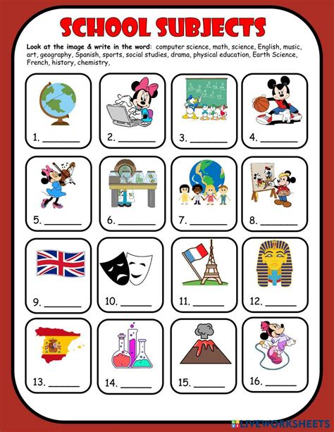 7222146 School Subjects Estherlee76 Liveworksheets