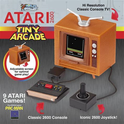 Tiny Arcade Atari 2600 Worlds Smallest Nitro Shop