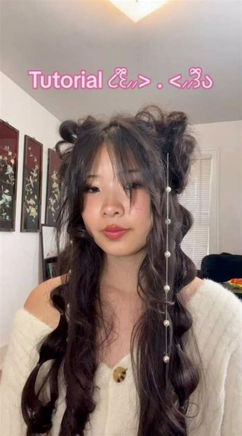 Create Cute Space Buns With Long Hair Tutorial Rave Hair Cute