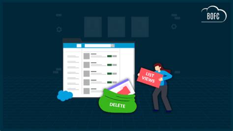 how to mass delete list views in salesforce bofc