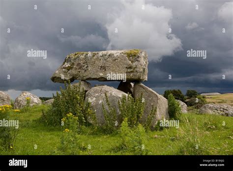 Carrowmore Megalithic Cemetery Co Sligo Ireland United Kingdom Stock