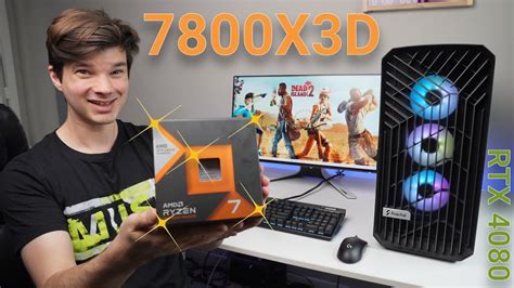 An Epic 7800x3d Build With Rtx 4080 Build And Benchmarks Youtube