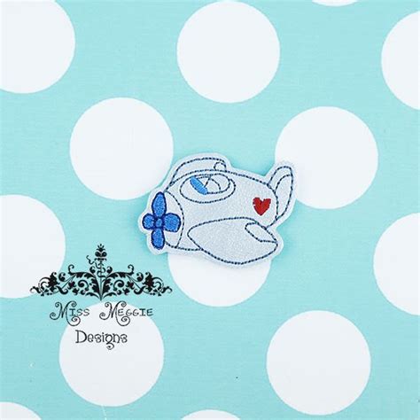 Air Plane Feltie Ith Embroidery Design File Miss Meggie Designs