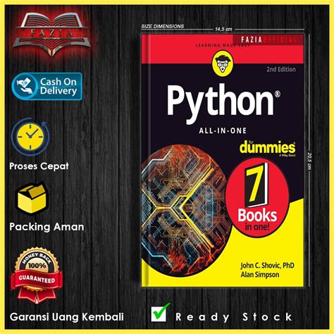 Jual Python All In One For Dummies 2nd Edition By John C Shovic