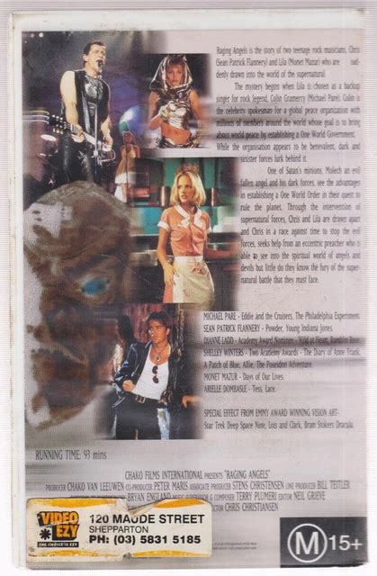 Rare Vhs Video Tape Raging Angels Big Box Ex Rental Video Ezy £1732 Picclick Uk