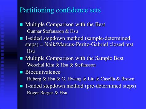 PPT Closed Testing And The Partitioning Principle PowerPoint Presentation ID