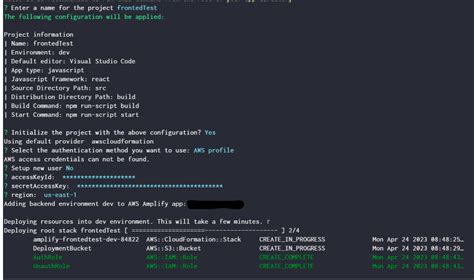 Awscognitoidentitypoolid Missing In The Final Aws Exportsjs