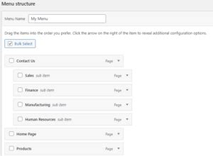 Create A Navigation Menu Elementor