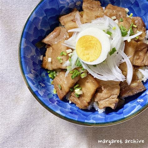 차슈덮밥 챠슈동 만들기 삼겹살 간장조림