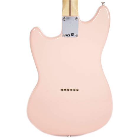 Fender Mustang Pink Shell Pink Guitars Electric Solid Body Chicago Music Exchange