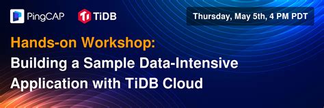 Building A Sample Data Intensive Application With Tidb Cloud