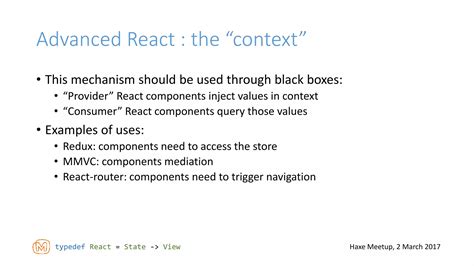 Haxe React Architecture And Workflow Ppt