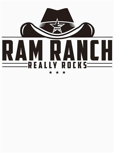 Ram Ranch Really Rocks Ram Ranch Ram Ranch Lyrics T Shirt For Sale