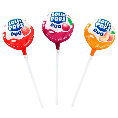 Roshen Hard Candy Lollipops Duo Yogurt Mix Halal Delicious Flavorful