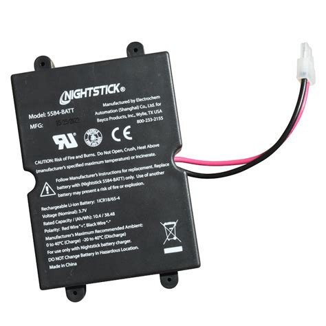 Nightstick Replacement Li Ion Battery XPR 5584GMX