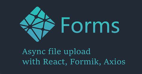 Netlify Formsでファイルを非同期アップロード with React Formik AxiosTakumon Blog