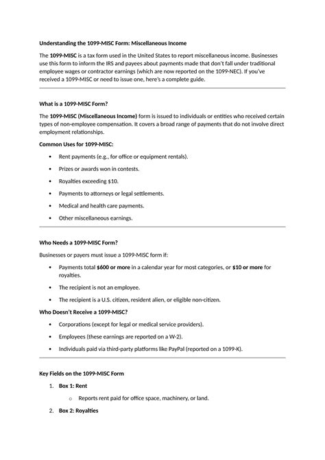 Generate Your 1099 Forms At