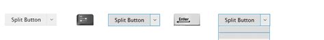 Usability Focus State For Split Button User Experience Stack Exchange
