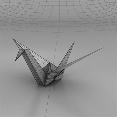 Origami Crane Origami Crane Origami Crane Typography Design Origami
