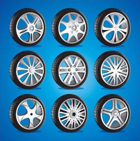 Alloy Wheels Vector Images Over 6400