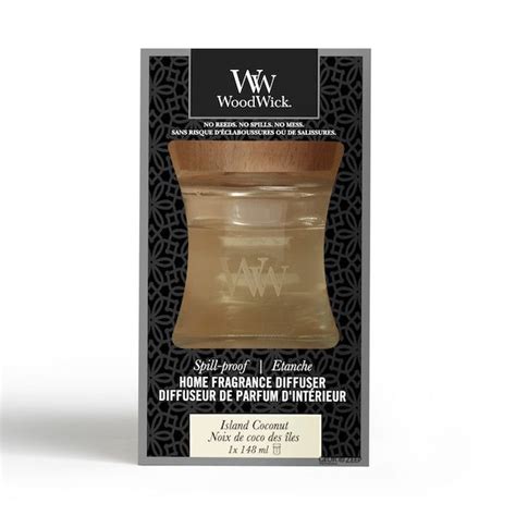 Woodwick Coconut Island Spill Proof Home Fragrance Diffuser Geur En Zeepshop