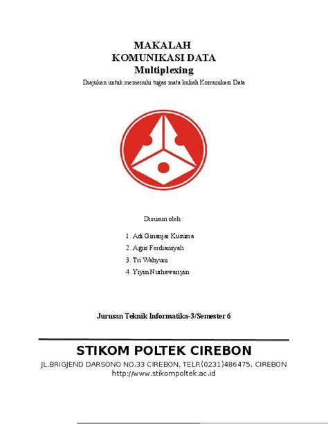 Logo Stikom Poltek Cirebon Vector Cdr Png Hd Gudril L